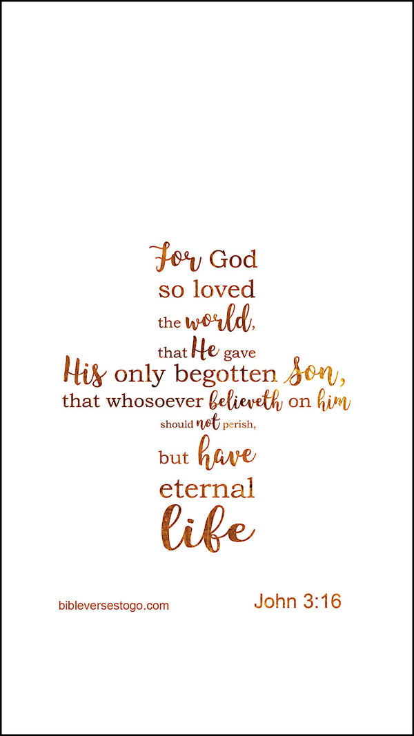 Cross Bible Verse Wallpaper - Bible Verses To Go