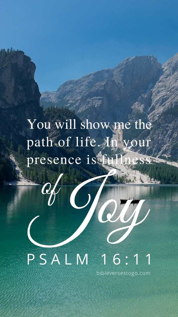 Psalm 16:11 Bible Verse Wallpaper - Bible Verses To Go